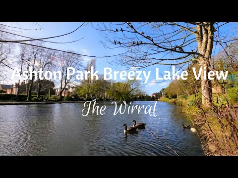 Ashton Park Breezy Lake View | The Wirral | English Countryside | 4K ...