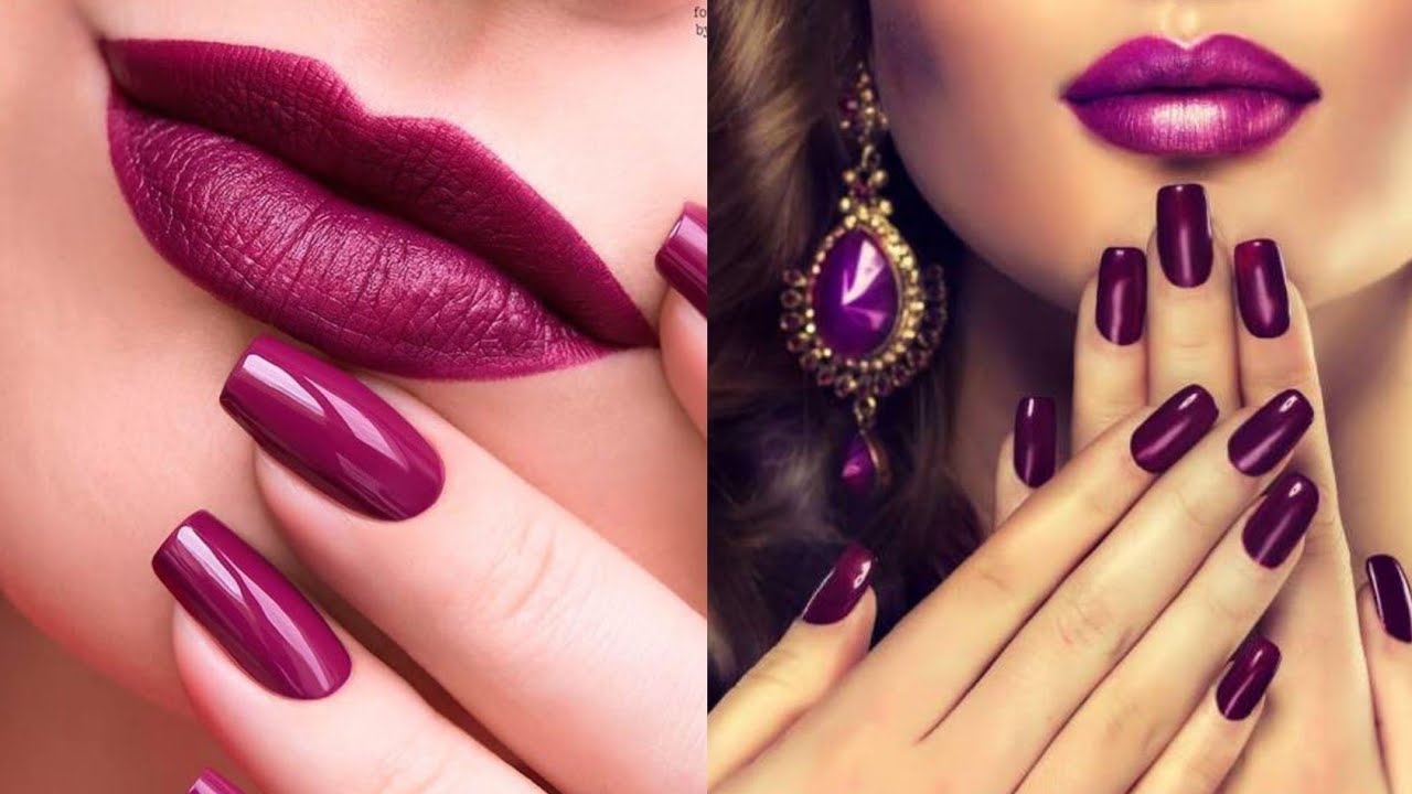 Beautiful matching lipstick and nail polish design collection 2021 ...