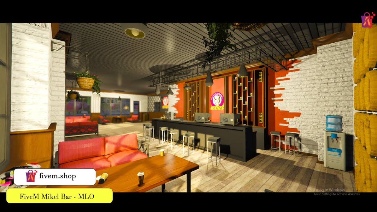 FiveM Mikel Bar MLO | FiveM Coffee Shop MLO #fivem #coffee - YouTube