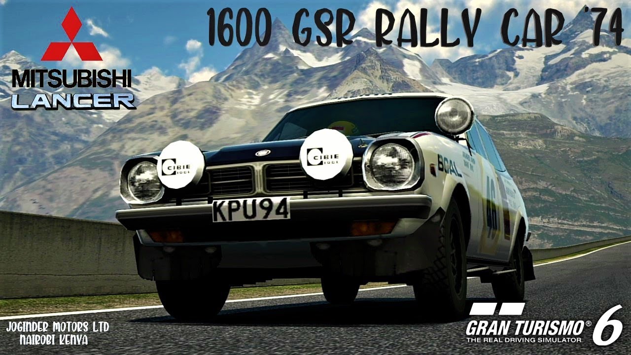 MITSUBISHI LANCER 1600 GSR RALLY CAR '74 | EL "ABUELETE" ARRASA EN LAS ...