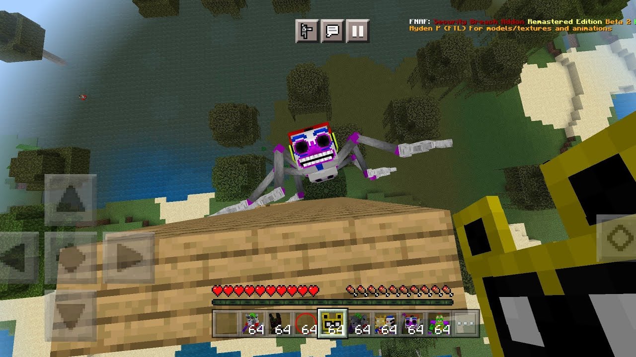 Fnaf SB 2 MOD in Minecraft BE - YouTube