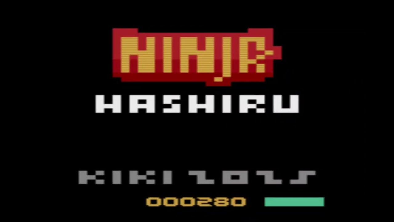 Ninja Hashiru (Atari 2600 homebrew) - YouTube