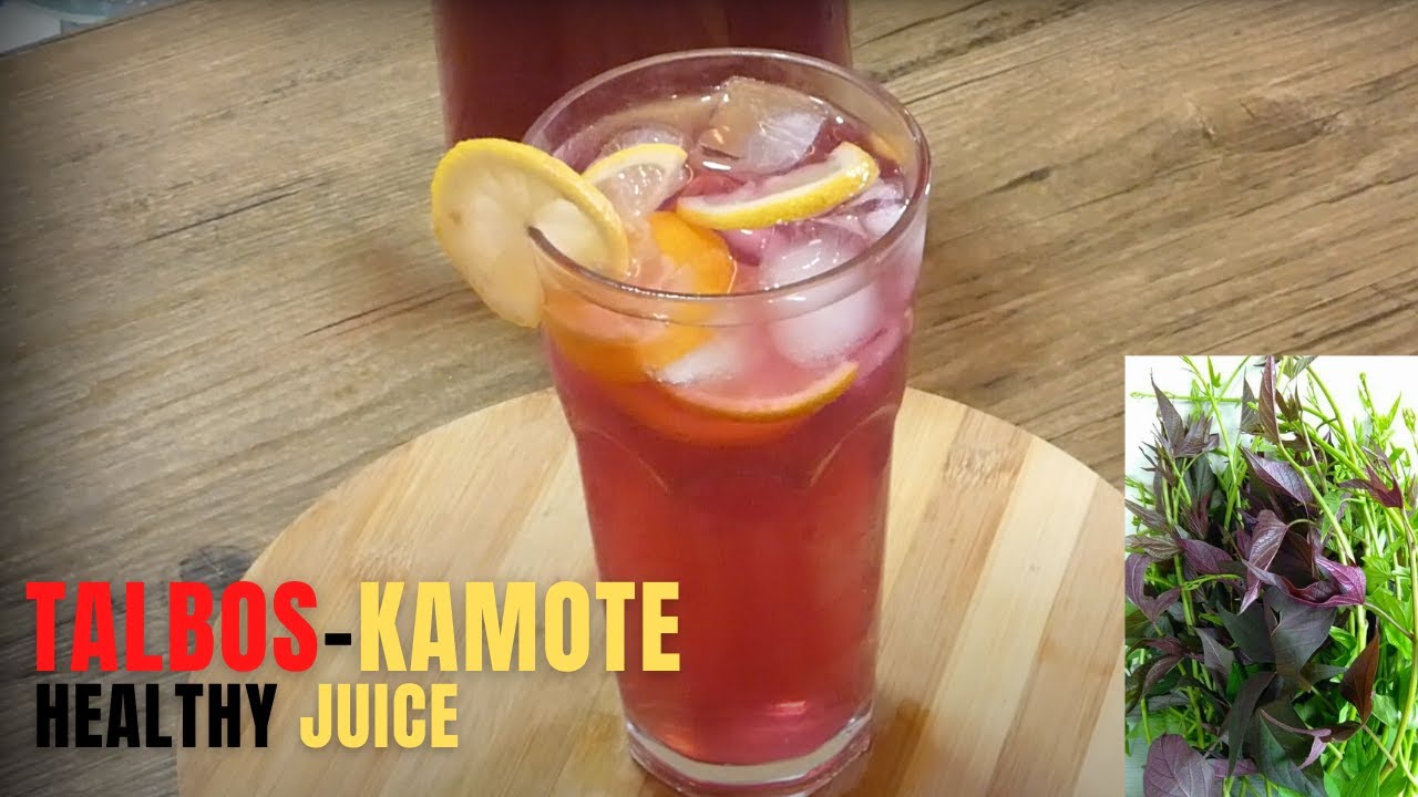 Gumawa ng HEALTHY at NAPAKASARAP na JUICE gamit lamang ang TALBOS ng ...