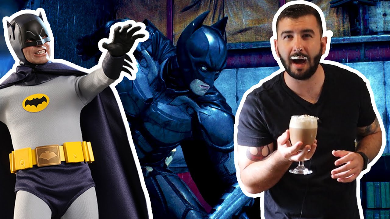Comic Book Cocktails: The Batman - YouTube