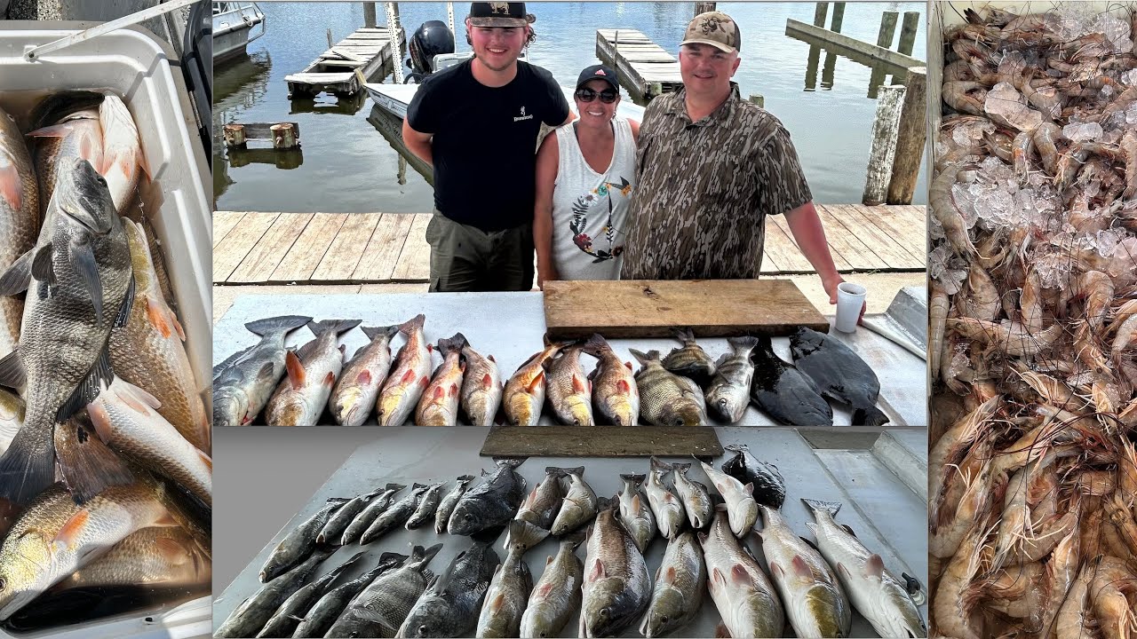Fishing in Lafitte, LA (Slapping Them in the Head) 2023 - YouTube