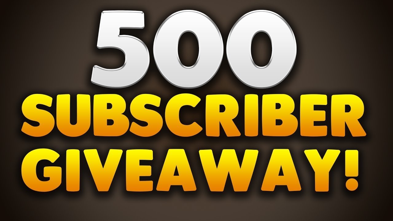 500 Subscriber Giveaway!!!!! Fortnite With Subs #HalfwayThere - YouTube