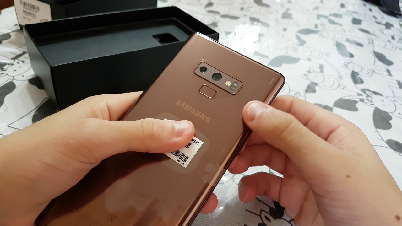 Unboxing Galaxy Note 9 512gb - YouTube