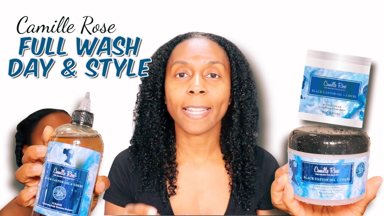 *NEW* Camille Rose Black Castor & Chebe Line| The Perfect Wash Day ...