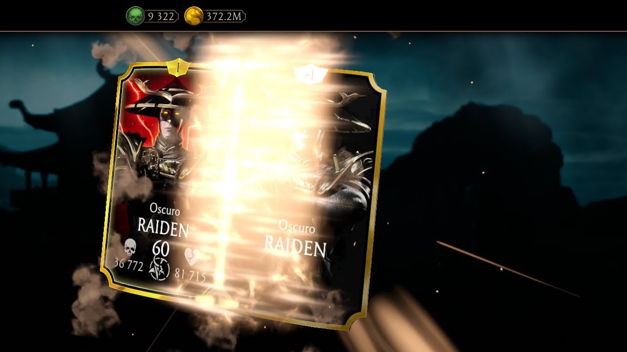 MK Mobile - Ascension Of Dark Raiden - Look Of Gold - YouTube