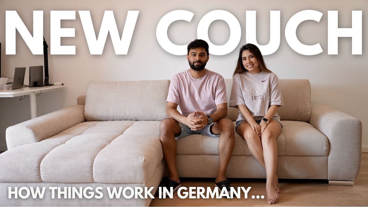 Building Our New Couch in Germany 🇩🇪 | Vlog: 3 Months Delivery ...
