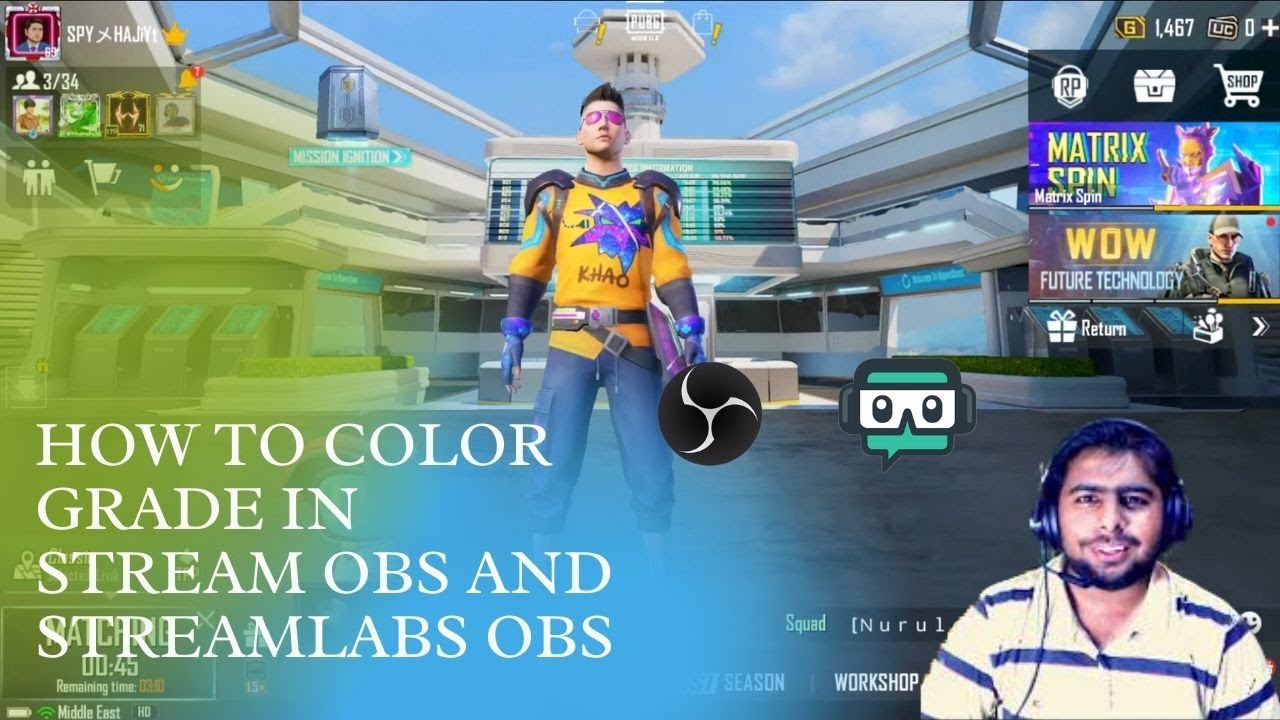 HOW TO COLOR GRADE IN STREAM OBS AND STREAMLABS OBS [ URDU\हिंदी ...