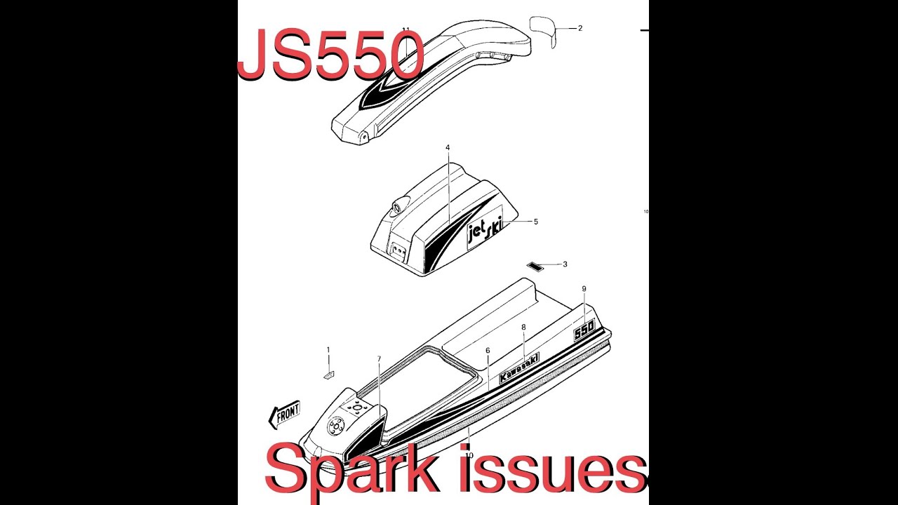 Vintage JS550 spark issues - YouTube