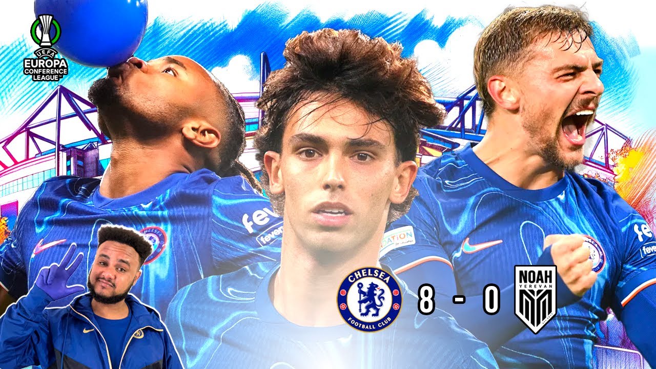 8-Goal UECL CHELSEA #chelseafc #uecl #chelsea #uefa #noahfc #fcnoah #football #soccer #sports # ...