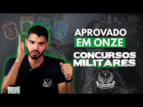 ROTINA PERFEITA! PASSEI EM 11 CONCURSOS MILITARES - Tropa do Arcanjo