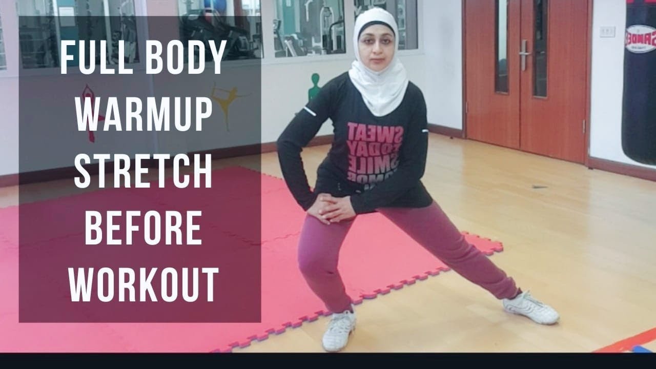 Full Body Warmup Stretch before Workout - YouTube