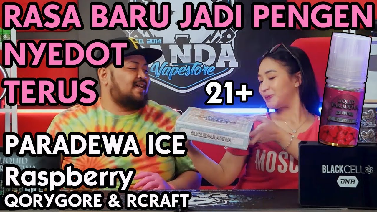 RASA BARU BIKIN PENGEN | Liquid PARADEWA ICE Edition RASPBERRY by ...