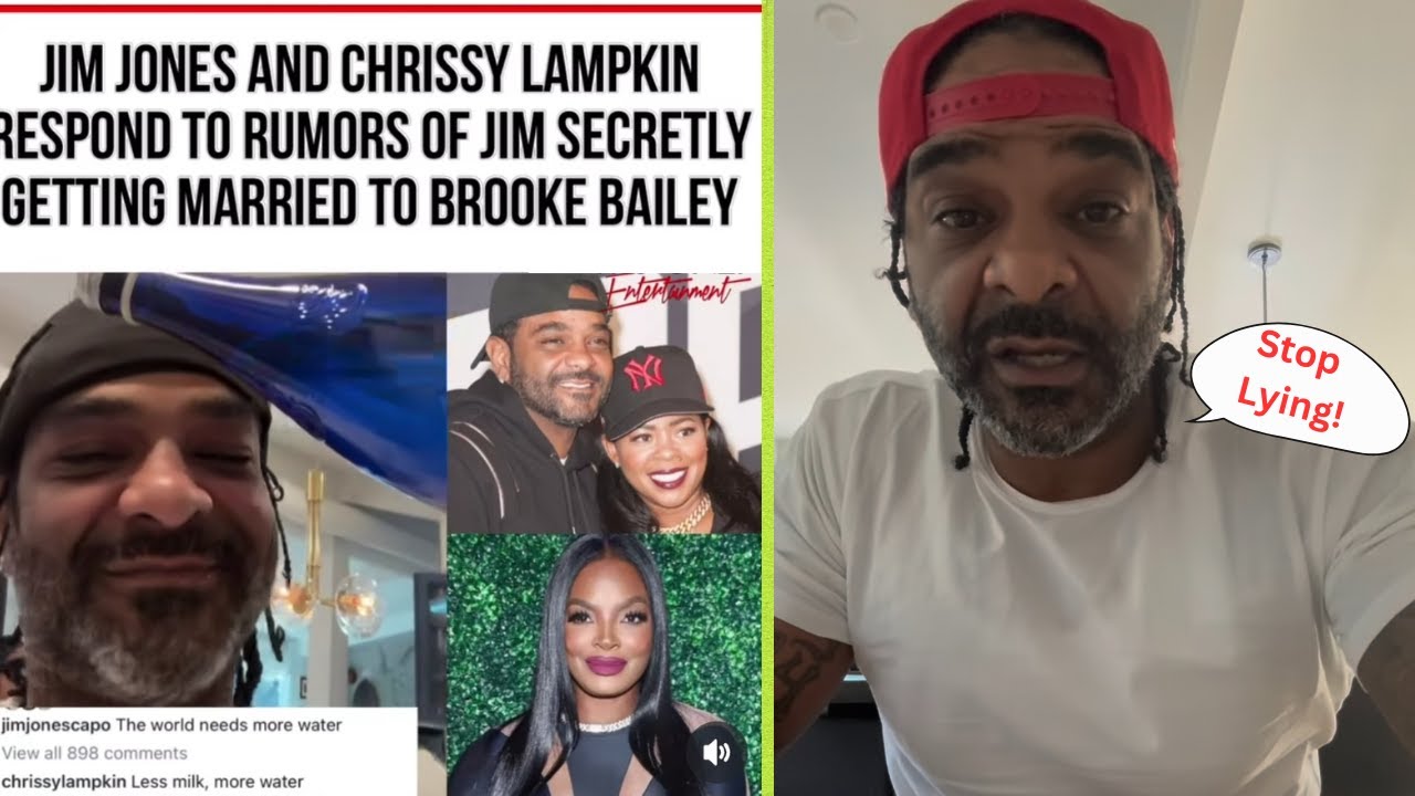 JIM JONES And BROOKE BAILEY Respond to The Rumors That They Got Married ...