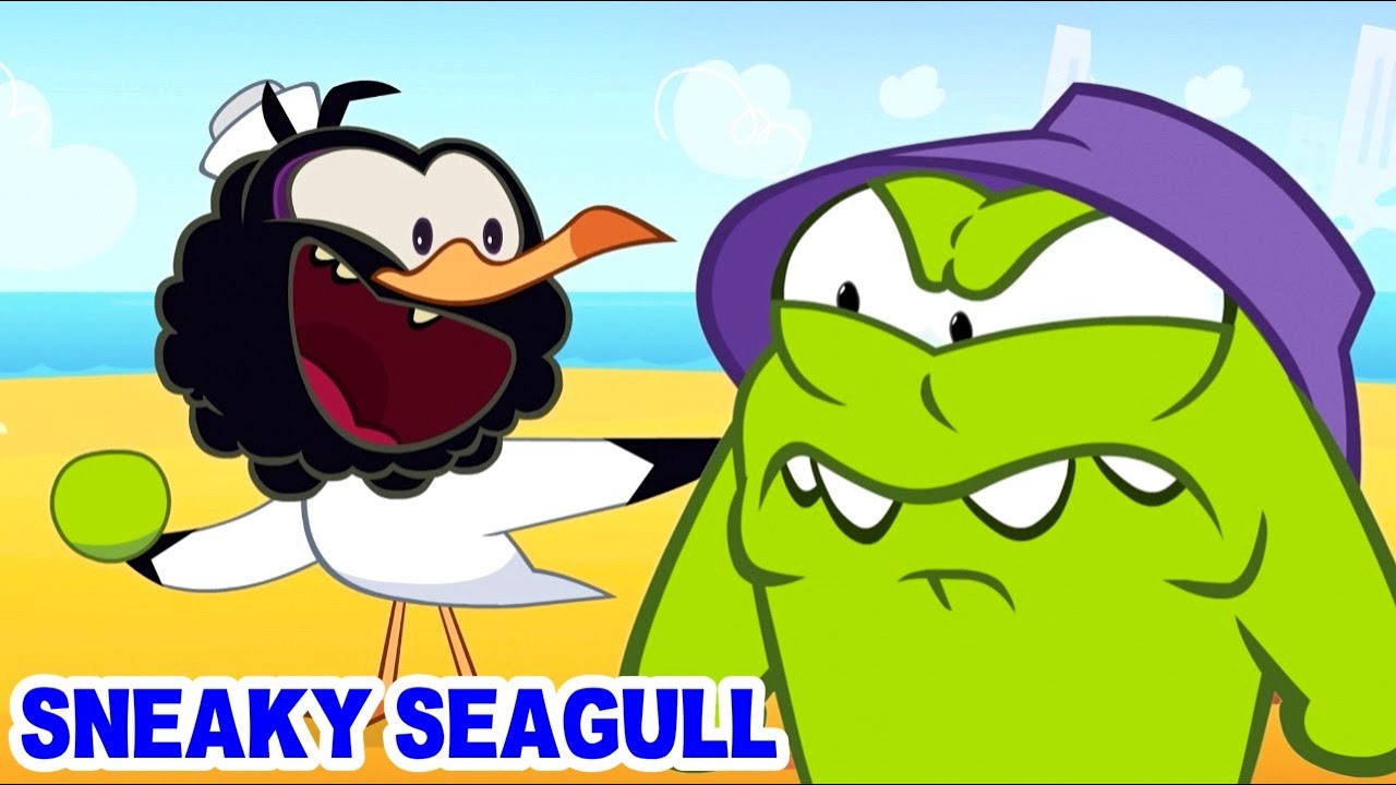 Om Nom Stories - Sneaky Seagull 🐧 Cartoon For Kids Super Toons TV - YouTube