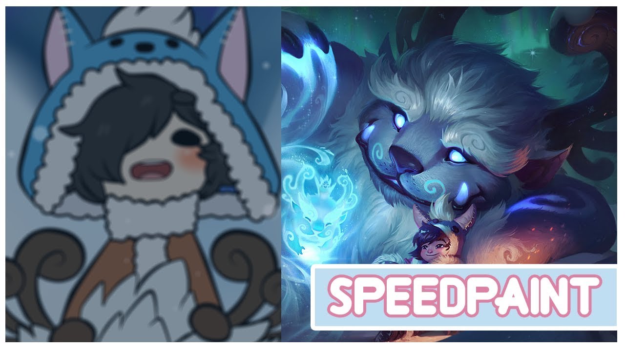 Nunu-Nero and Willump-René COSPLAY SPEEDPAINT - YouTube