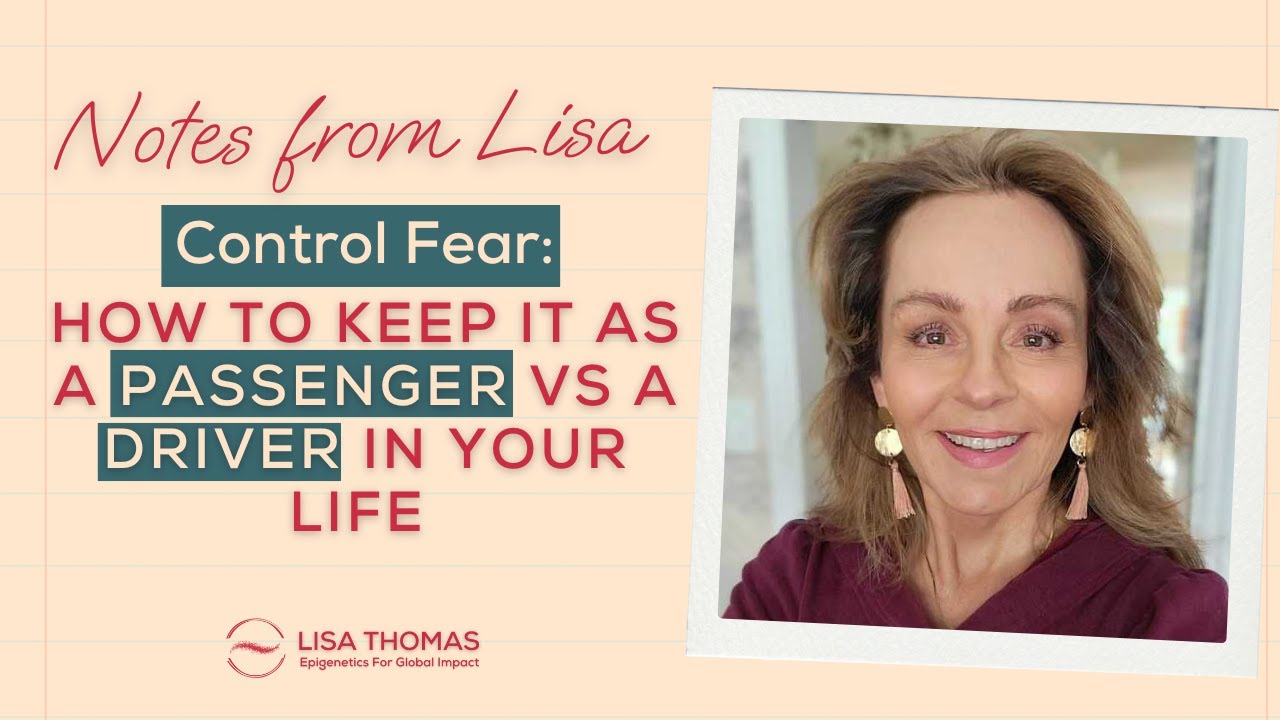 Control Fear: How to Keep It As A Passenger Vs A Driver In Your Life ...