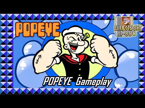POPEYE - Gameplay (NES) - YouTube