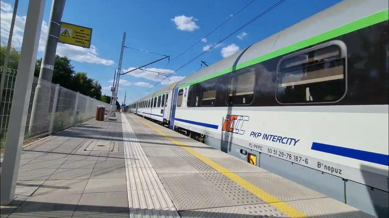 EP07 1040 z IC Malczewski mija stację Poznań Podolany w kierunku Poznania Głównego - YouTube