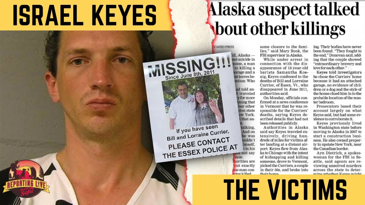 ISRAEL KEYES | HIS REIGN OF TERROR | DISCUSSING THE VICTIMS STORIES ...