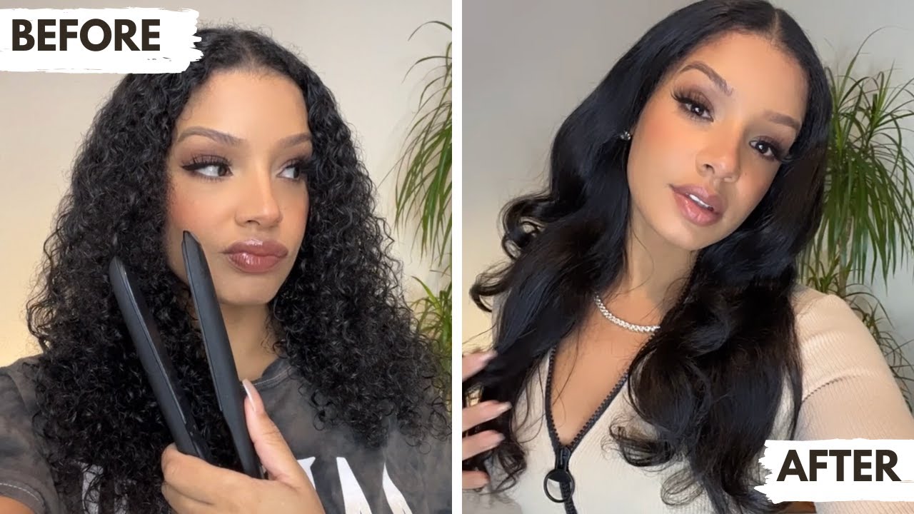 HOW TO ROLLER SET YOUR NATURAL HAIR AT HOME TUTORIAL | CURLY TO ...