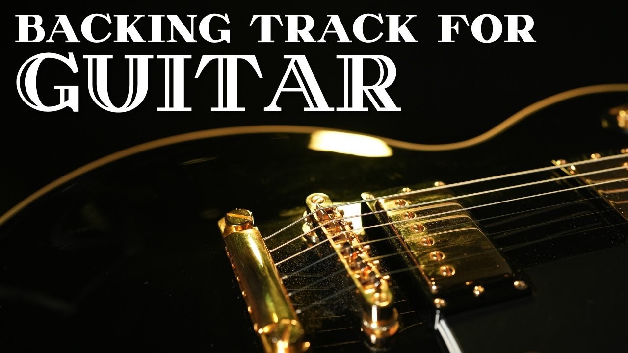 Guitar Backing Track - Play-along - B Major 85 bpm Soft Rock - YouTube