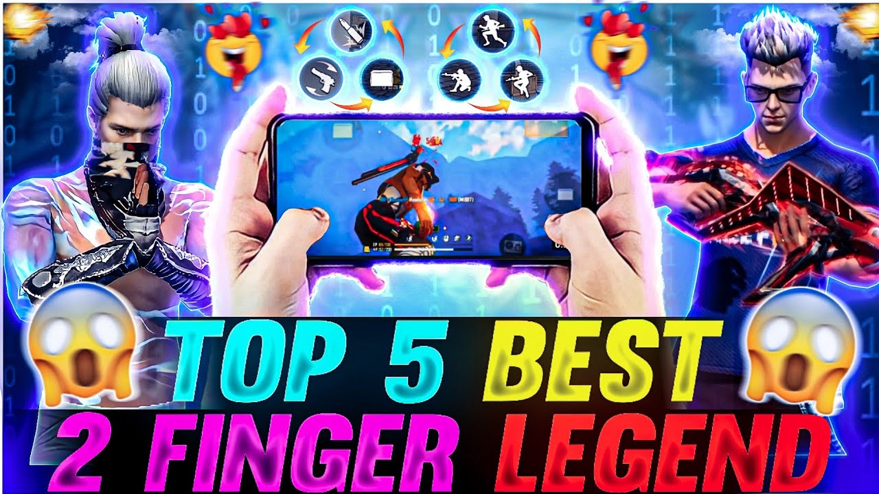 ⚡World's Top 5 Fastest Player In 2 Finger Claw | Best 2 Finger Player ...