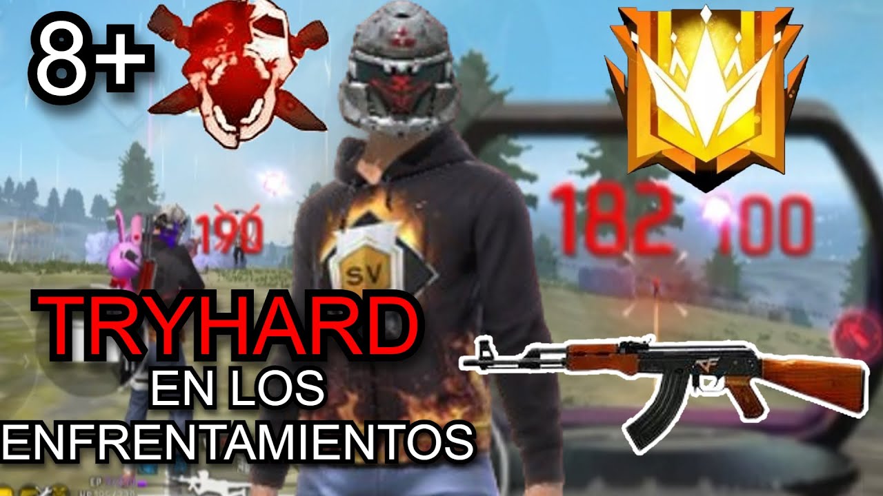 ASI SON LOS ENFRENTAMIENTOS DE UN TRYHARD EN BR CLASIFICATORIA FREE ...