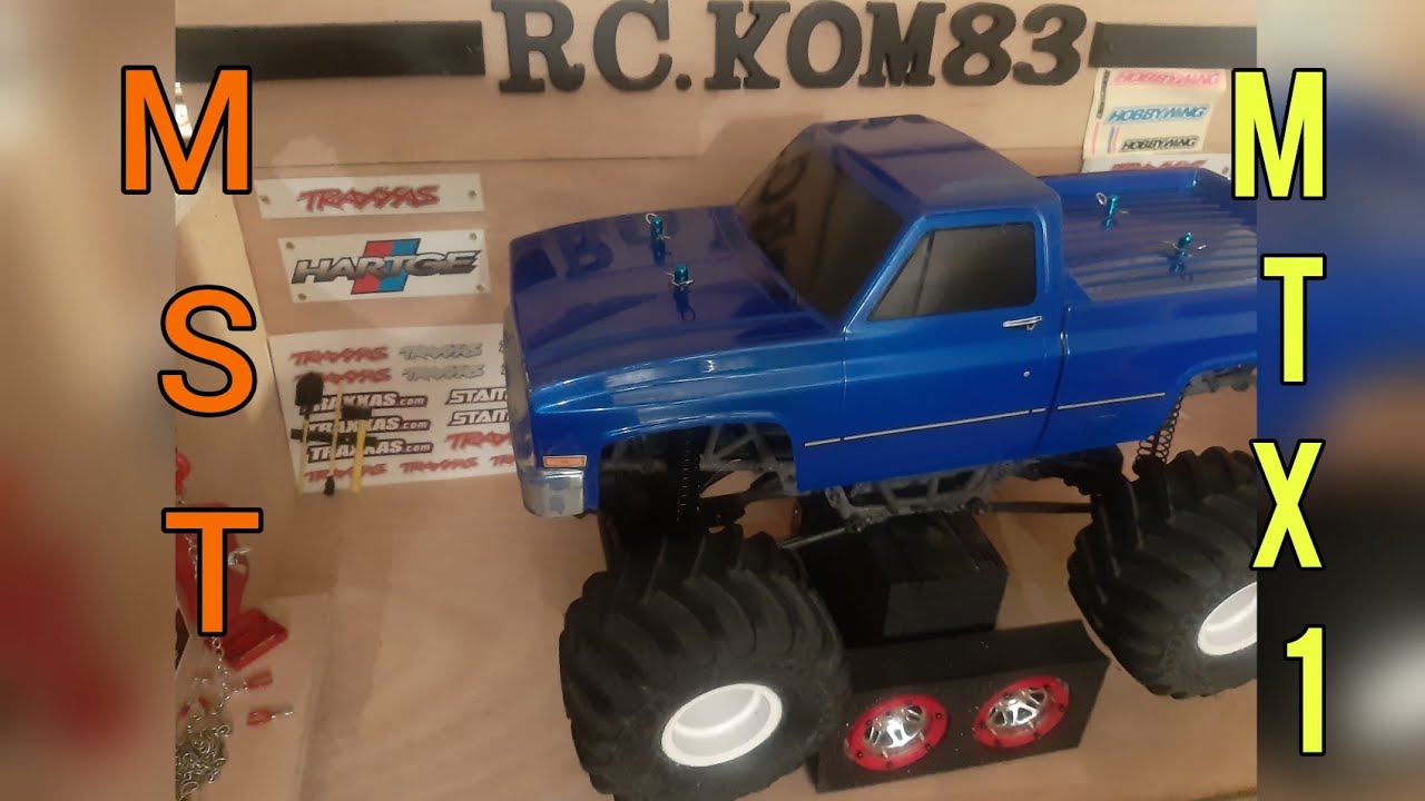 MST MTX-1 1/10 RC Monster truck , retour et avis des 100 000 Pack et ...