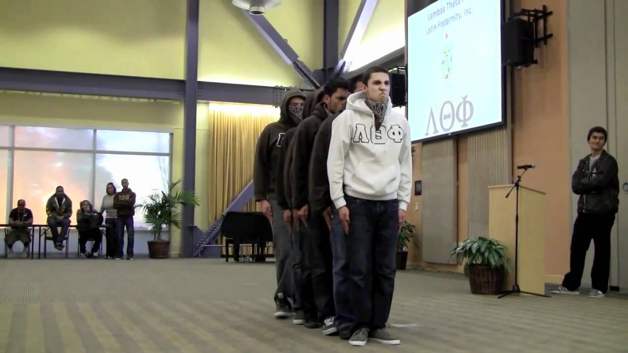 Lambda Theta Phi | Gamma Omicron Chapter | Salute Premier - YouTube