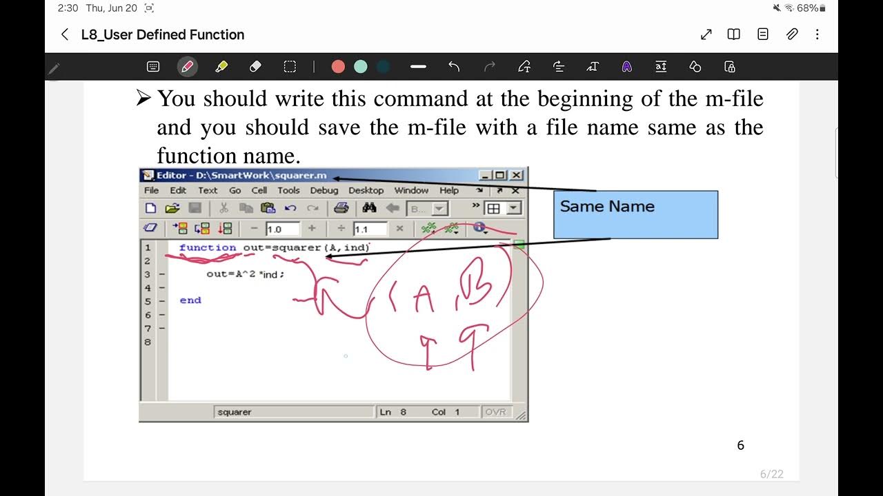 EE201/MATLAB Lecture 8 - YouTube