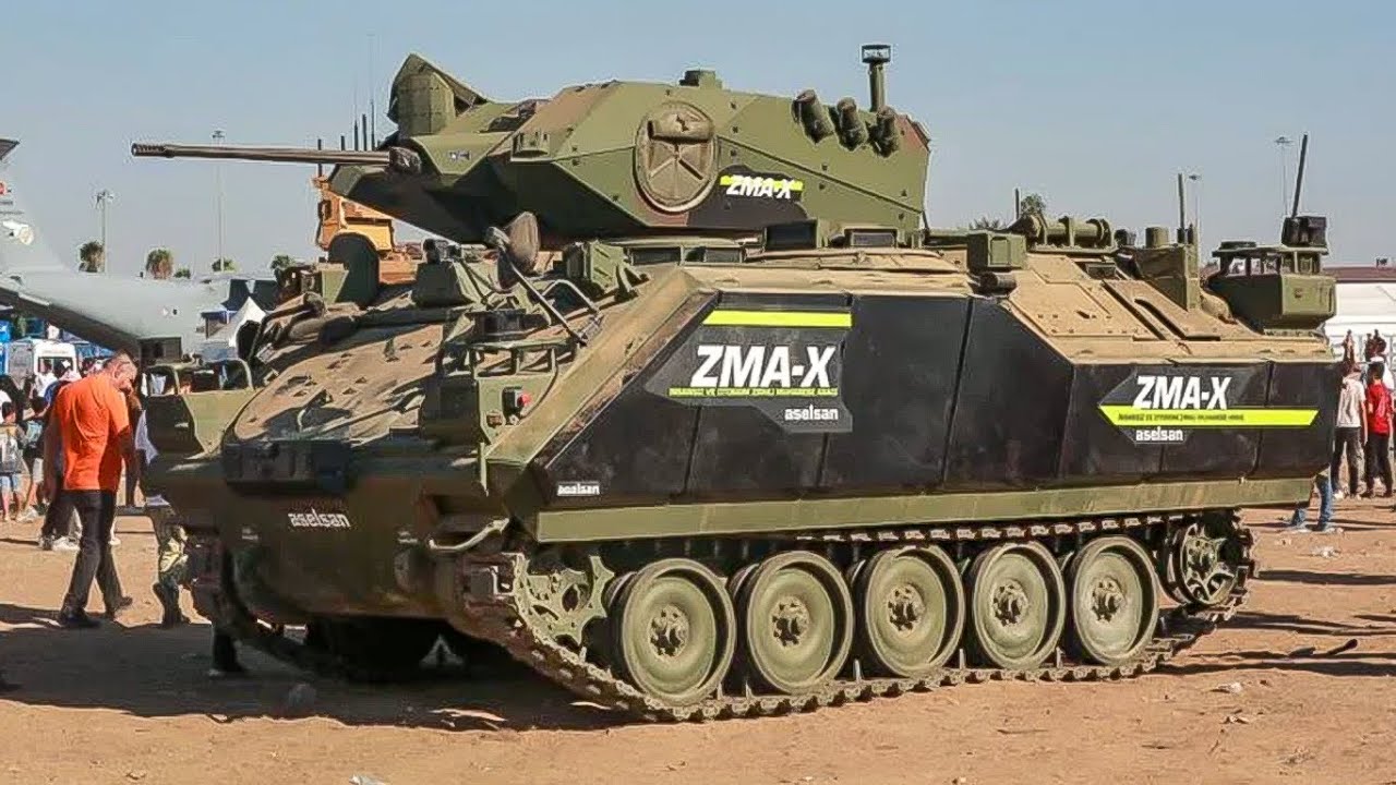 ASELSAN'DAN İNSANSIZ ZIRHLI MUHAREBE ARACI HAMLESİ: ZMA-X - YouTube