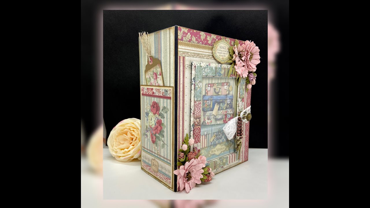 Mini - Album / Grand Hotel / Stamperia - YouTube