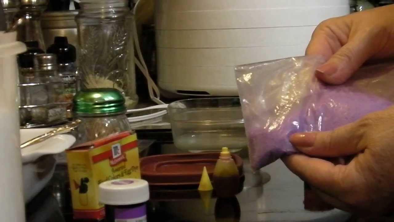 Two Ways to Make Colored Sugar - YouTube