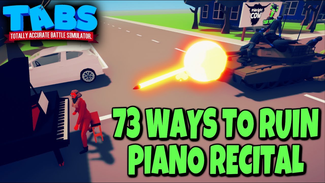 TABS | 73 ways to ruin The Teacher's piano recital - Totally Accurate ...
