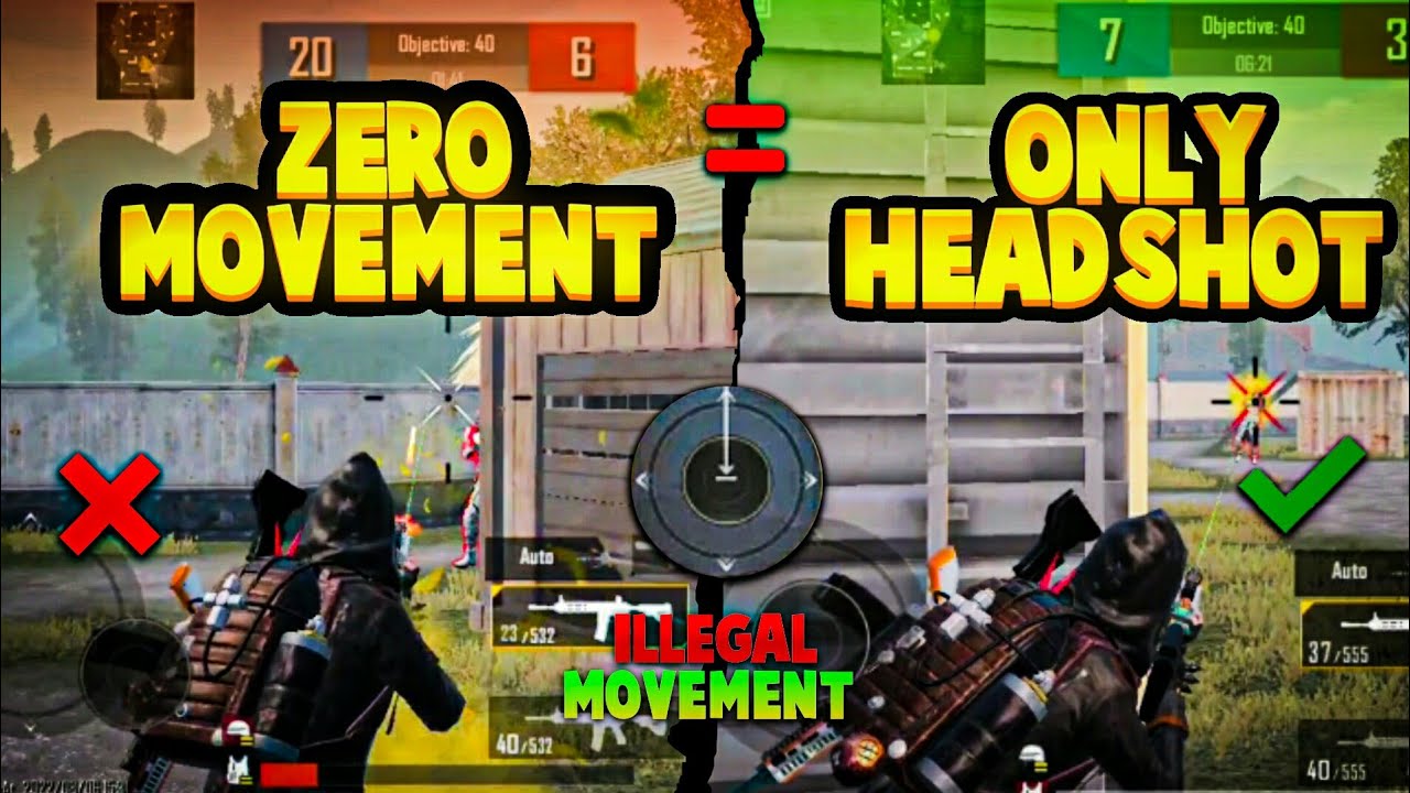 Zero Movement = Only Headshot • New illegal Movement ™ #growwithalgrow ...