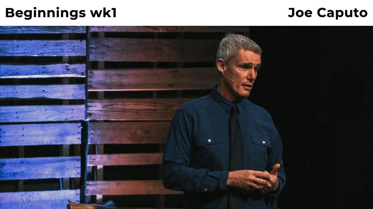 Beginnings wk1 // Joe Caputo - YouTube