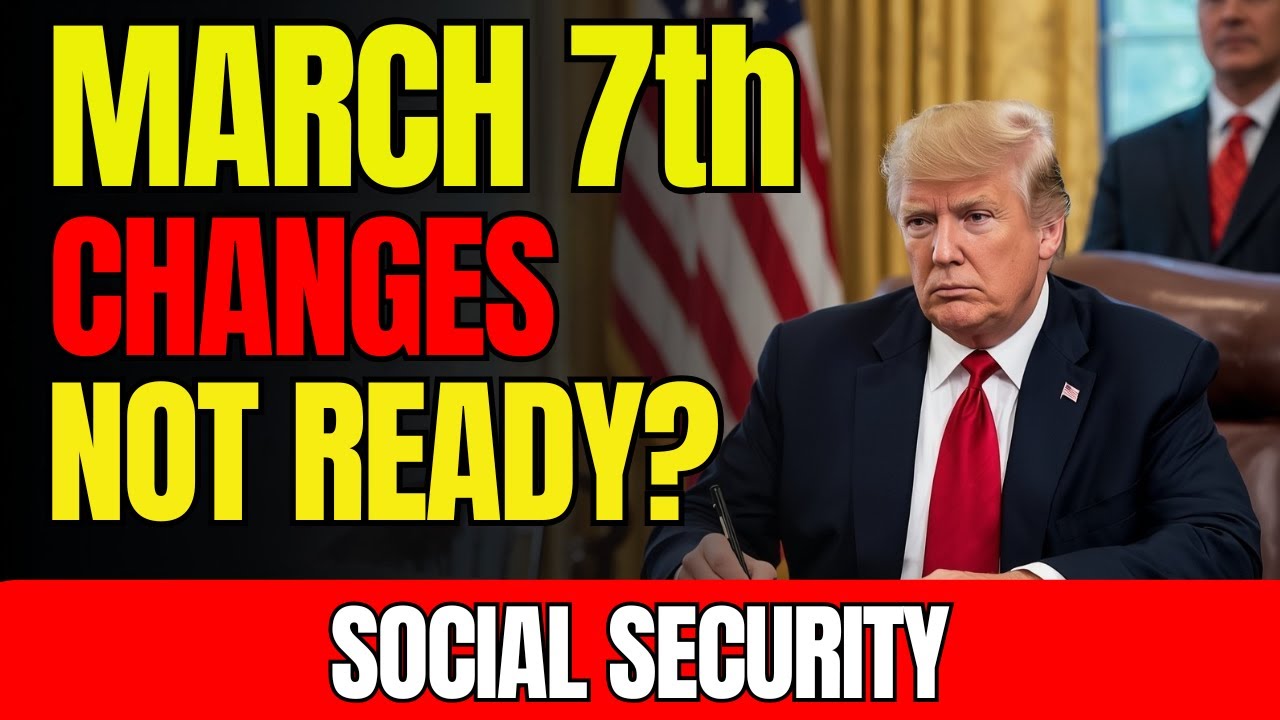 Social Security Shift Coming March 7th – Don't Miss This - YouTube