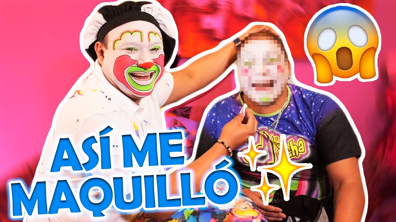 BRINCOS DIERAS ME MAQUILLA 💅💋😂 | LA WICHA ROSA - YouTube