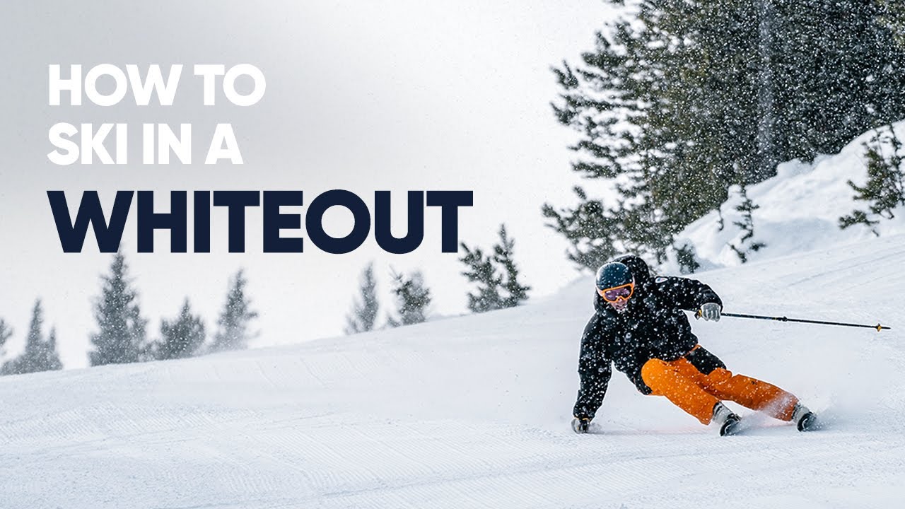 How to Ski in a Whiteout | Learn how to ski in control - YouTube
