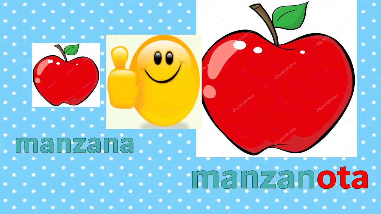 LOS AUMENTATIVOS - YouTube