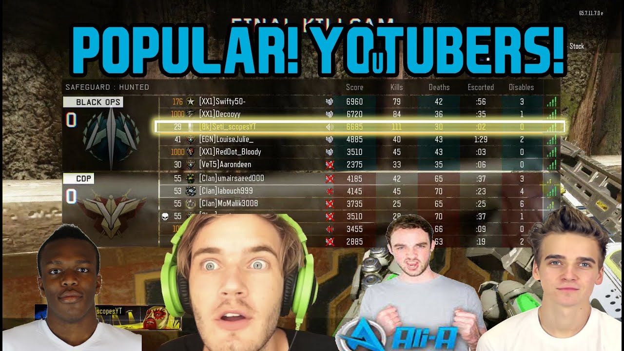 Popular Youtubers game + Awesome Life Experiences! - YouTube