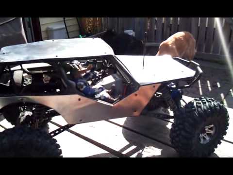 Axial Wraith aluminum body - YouTube