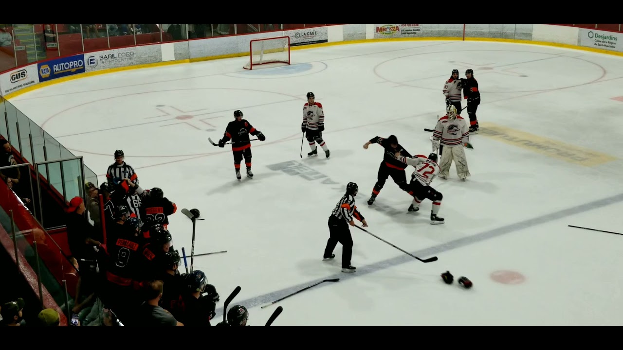 Olivier Plourde Vs Justin Doucet LHSAAAQ (15/10/2021) - YouTube