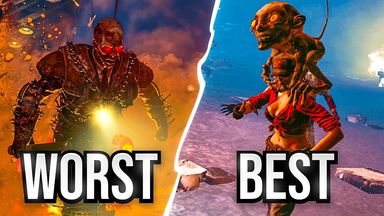 RANKING ZOMBIE BOSSES WORST TO BEST. - YouTube