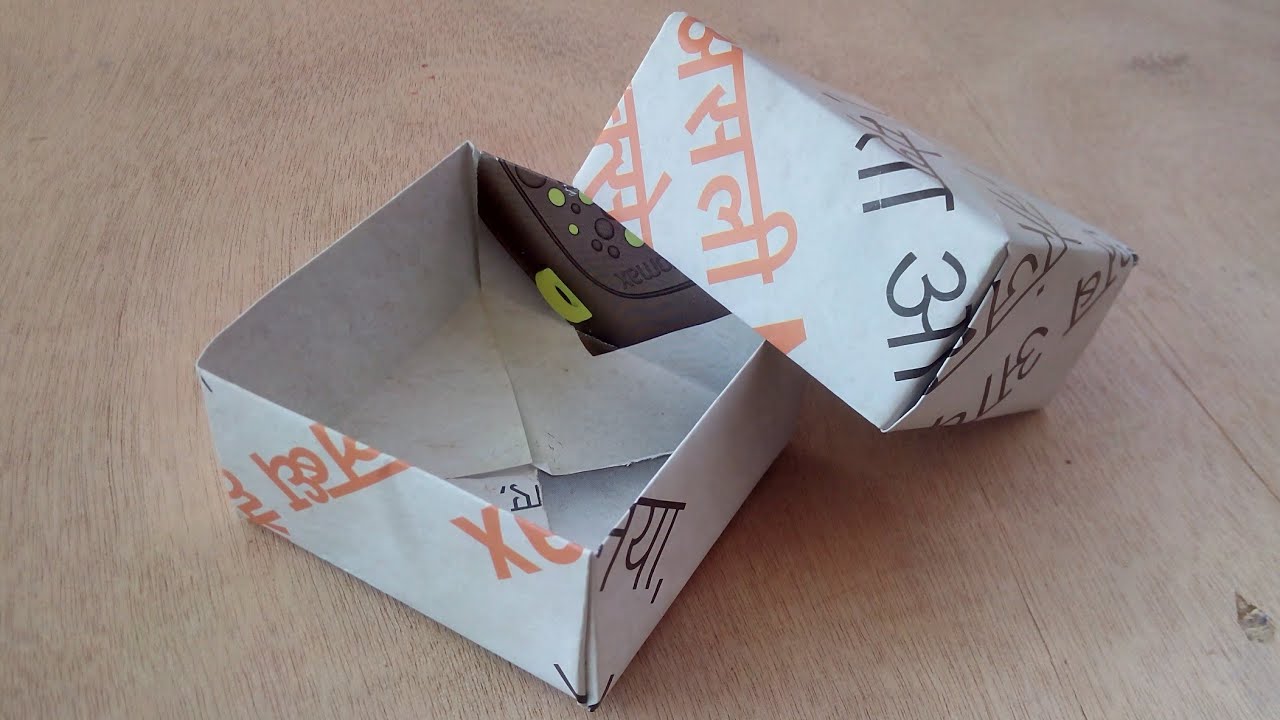 How To Make Own Paper Box From Poster Paper Without Glue How To Make How To Make Own Paper Box From Poster Paper Without Glue How To Make