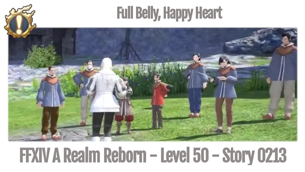 FFXIV Full Belly, Happy Heart - Story 0213 - A Realm Reborn - YouTube